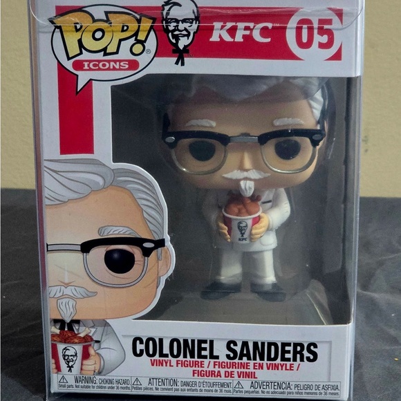 Funko | Toys | Funko Pop Icons Kfc Colonel Sanders Nib 5 | Poshmark
